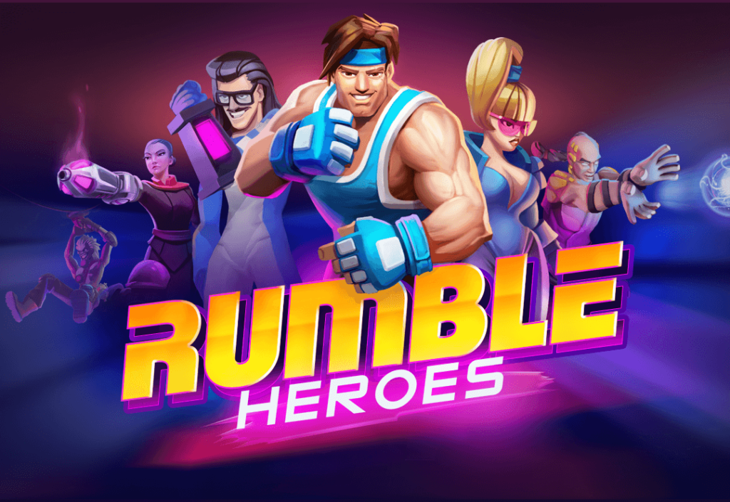 Rumble Heroes Title Screen - Rumble Heroes